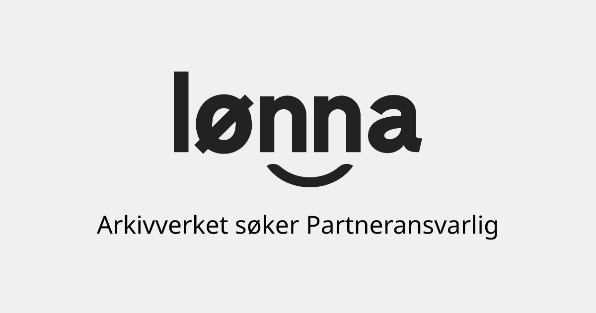 Arkivverket søker Partneransvarlig